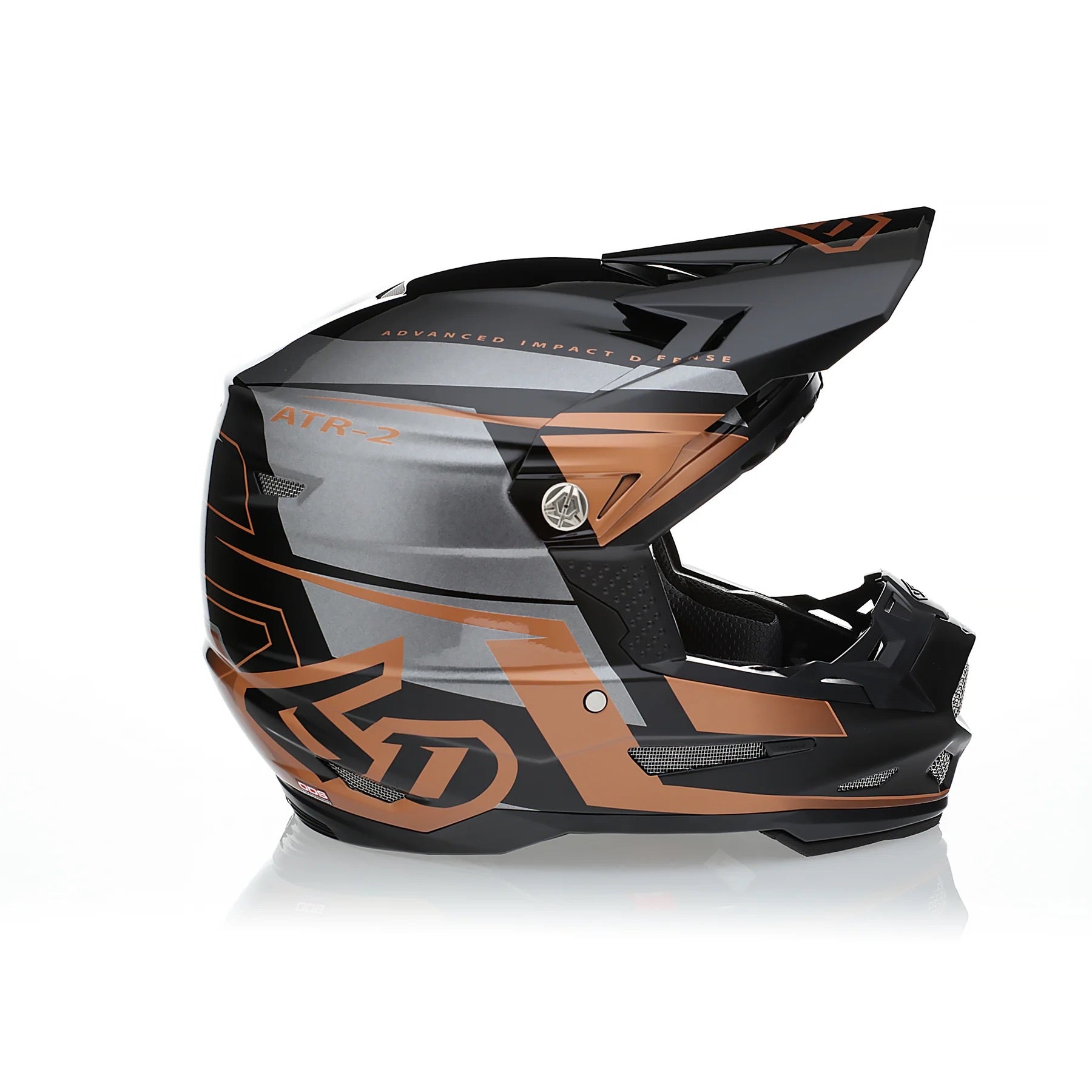6D ATR-2 Helmet - Mach Bronze – Red Plate Powersports