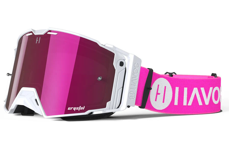 Havoc Helio Goggle - Flamingo | Best Motocross Goggle – Red Plate ...