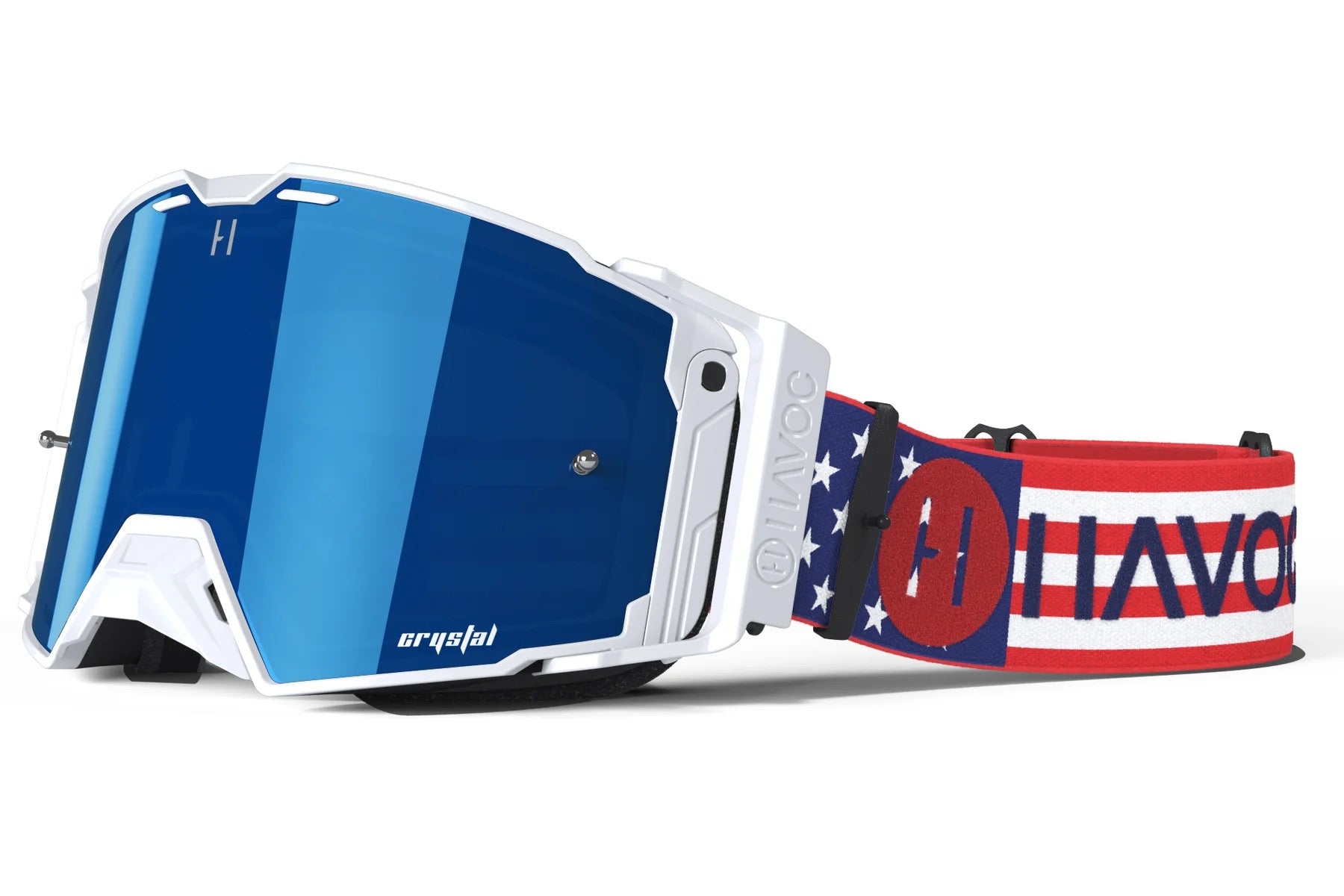 Havoc Helio Goggle - Patriot | Best Motocross Goggle – Red Plate ...