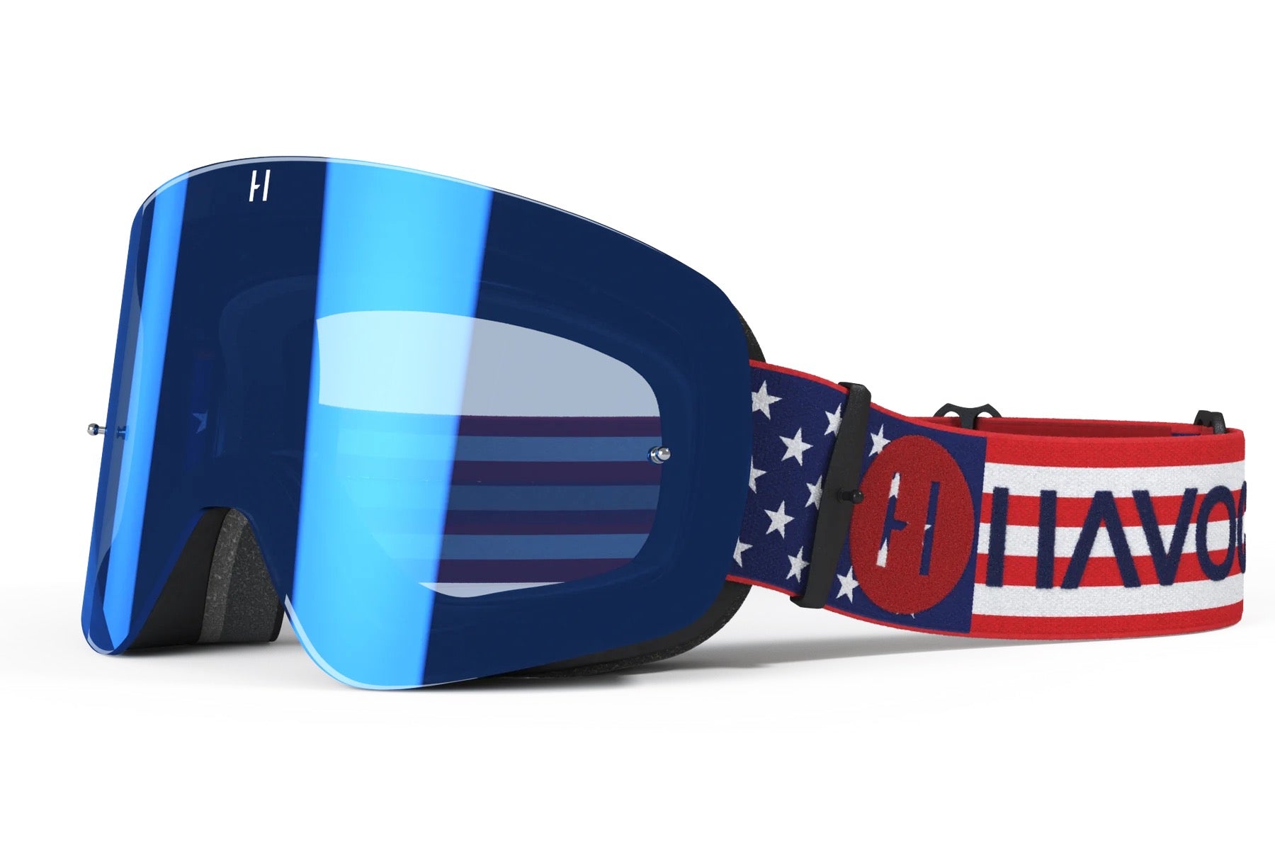 Havoc Legacy Youth Goggle - USA | Red Plate Powersports