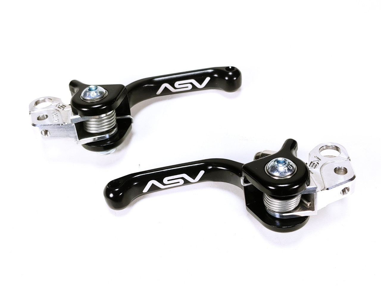 ASV F3 Yamaha PW50 Front & Rear Adjustable Brake Levers – Red Plate ...