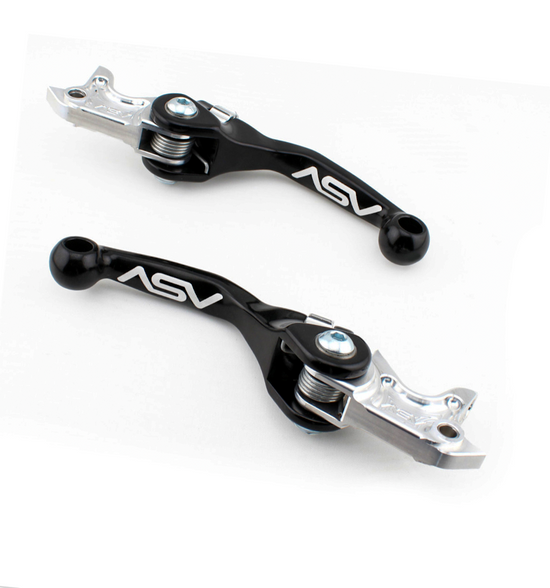 ASV F4 2024-2025 GASGAS MC-E 2 Front & Rear Brake Levers – Red Plate ...