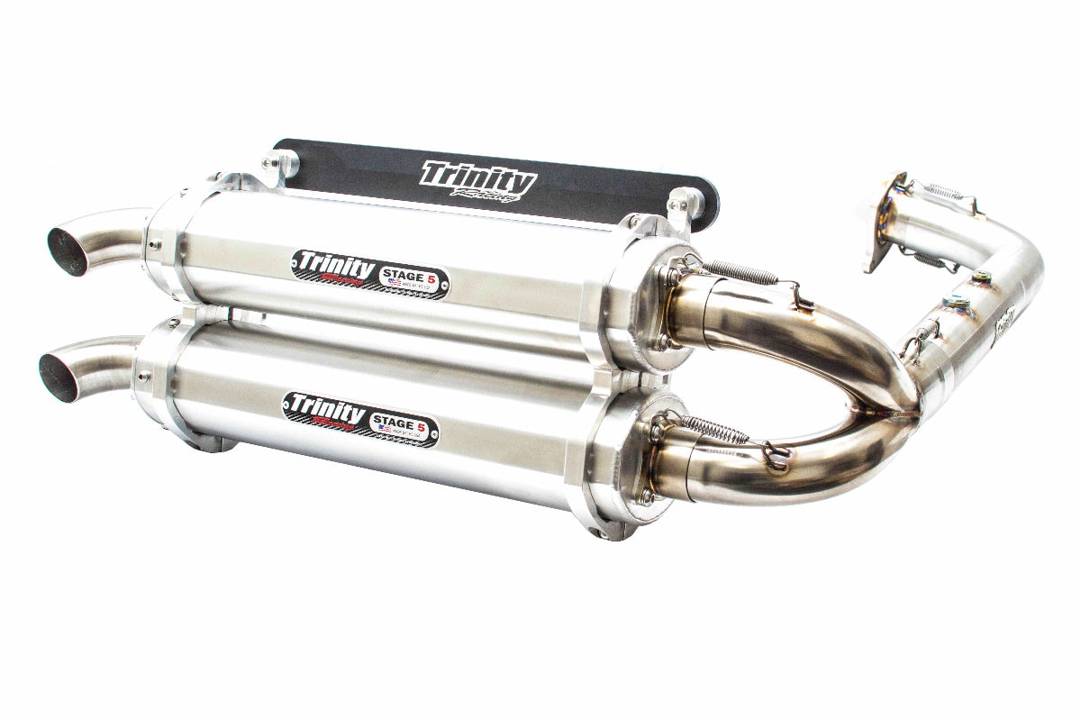 Trinity Racing Full Exhaust - Polaris PRO S / PRO XP / Turbo R – Red ...